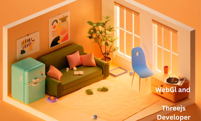 Develop interactive 3d website with three js and webgl, web animation ...