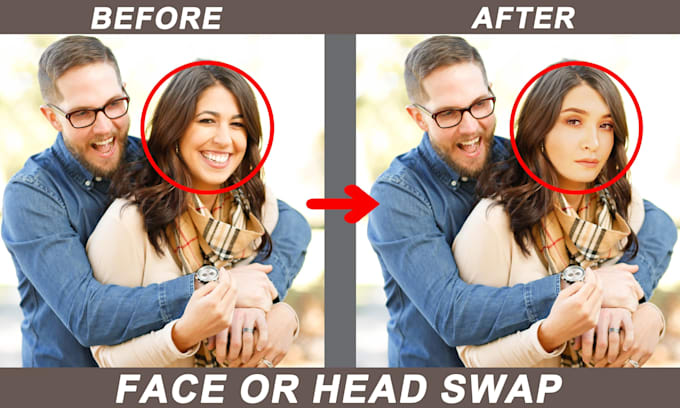 Face swap, photoshop editing and head swap in 6 hours by Tariqul80 | Fiverr