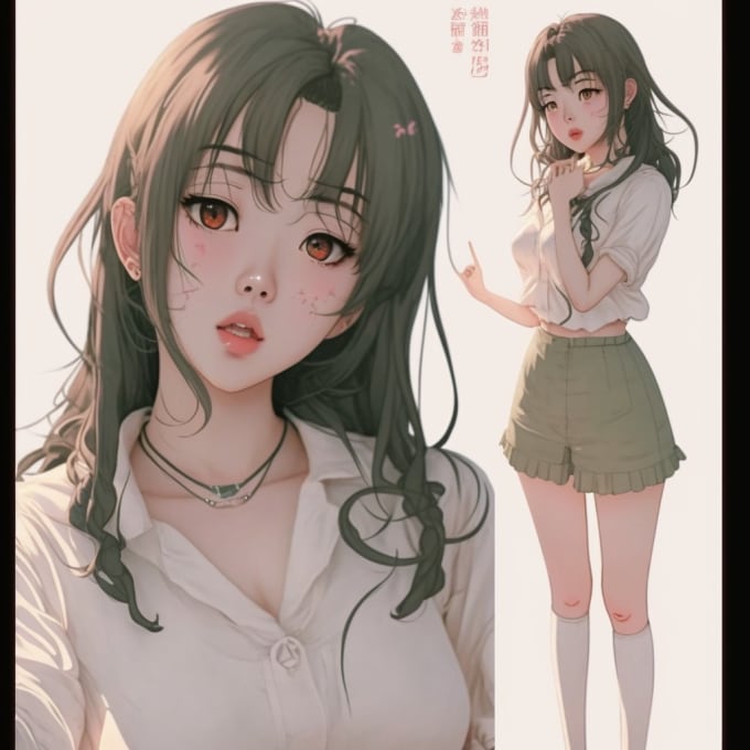 Make you a realistic portrait of you in anime style by Sythnic | Fiverr