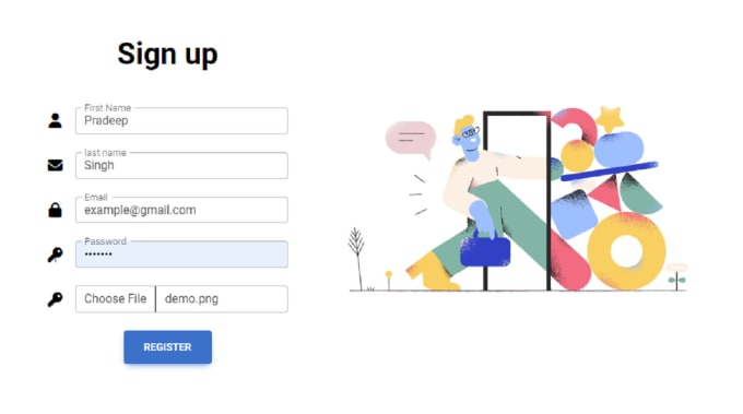 Create Secure Login And Registration System In Php By Codewithpradeep Fiverr