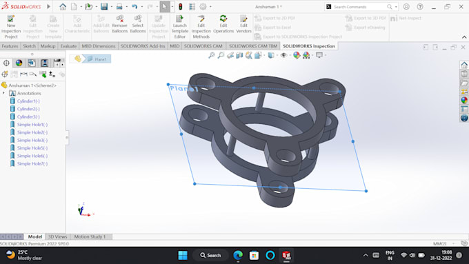 Design 3d cad models using solidworks by Omray1225 | Fiverr