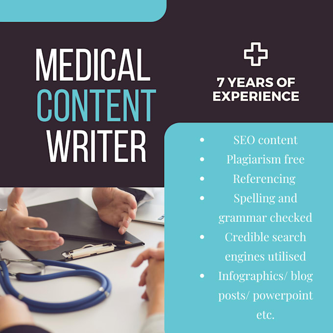 , as a doctor, write medical and health related content by Laylalombard ...