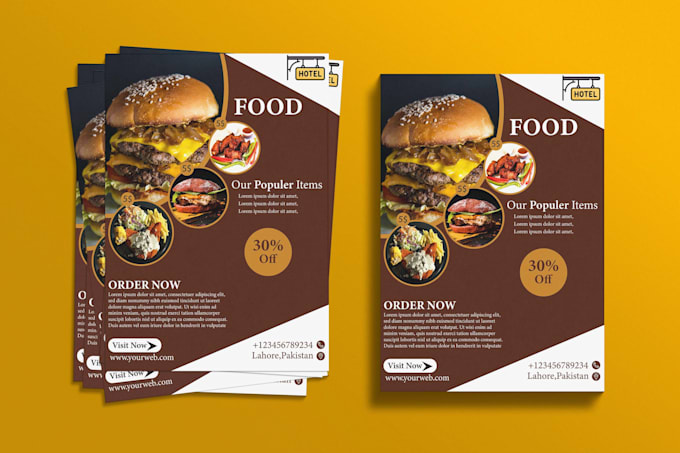 Design unique restaurant menu design, food menu design by ...