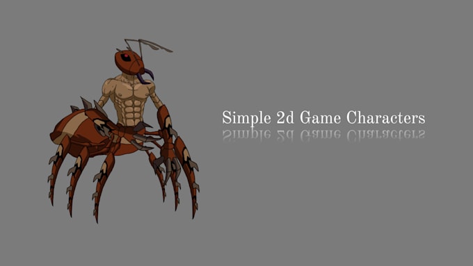 Create simple 2d game characters by Gamrets | Fiverr Create simple 2d game characters by Gamrets | Fiverr