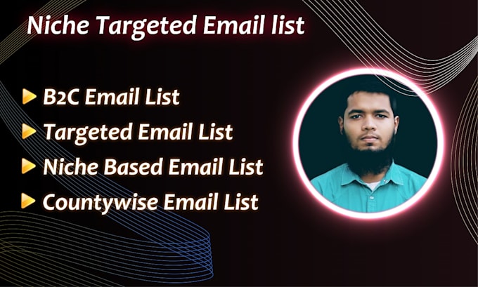 Scrape email lists with your targeted niche and location by Mdriponmiah4 | Fiverr