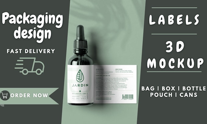 Design product packaging box and label by Itz_piyush_ | Fiverr