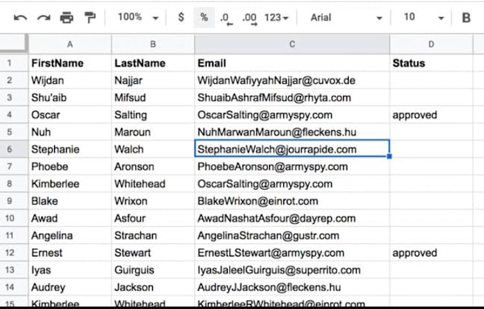 Collect emails script for you by Misawork | Fiverr