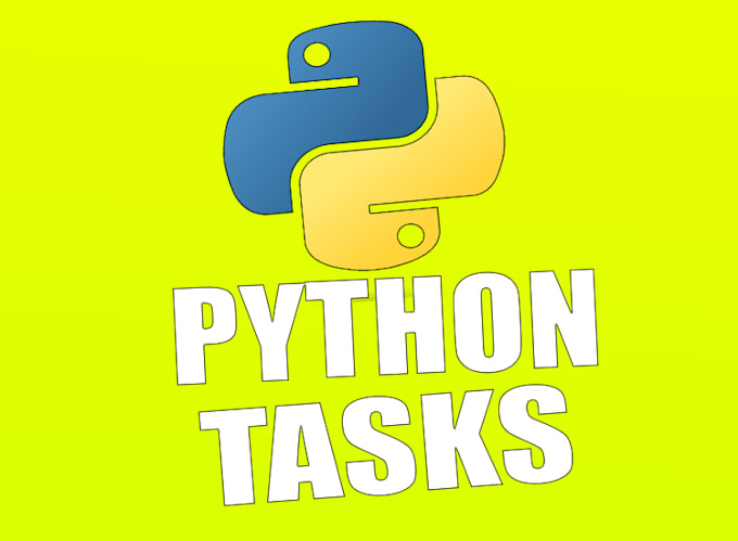 Do your python programming tasks by Juigiyt | Fiverr Do your python programming tasks by Juigiyt | Fiverr
