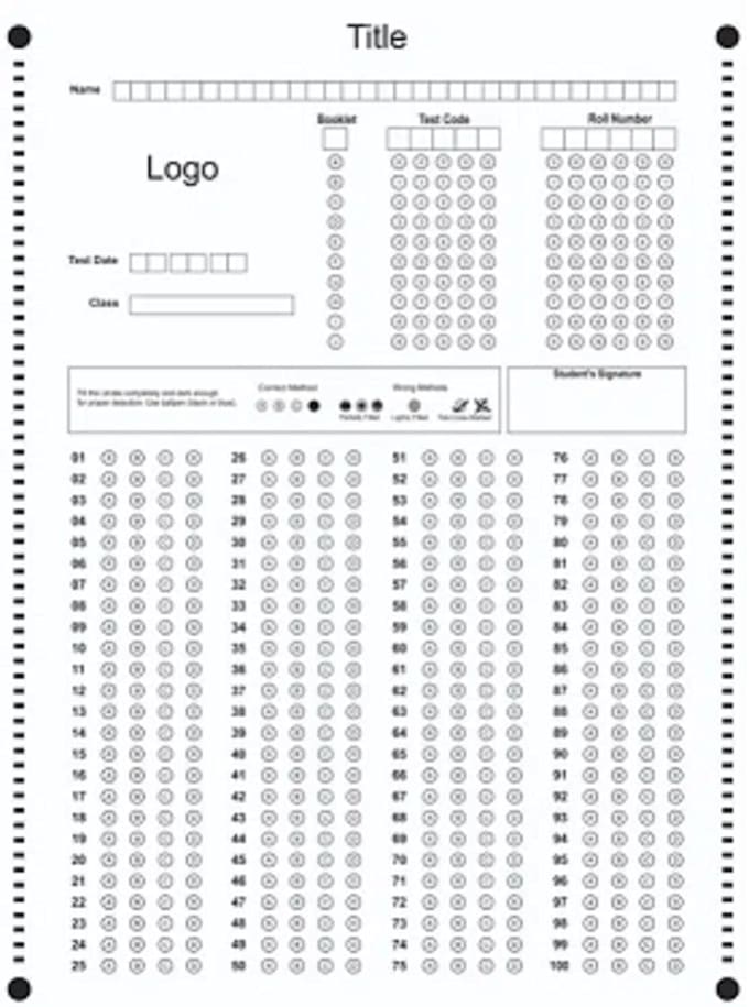 Do result processing based on omr sheet by P_atulpatel | Fiverr