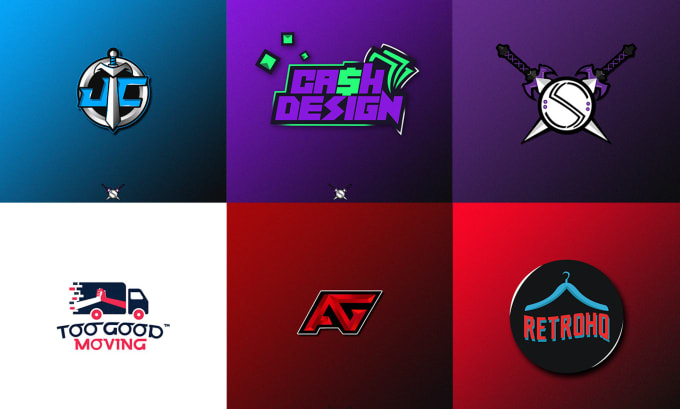 Make you a professional gaming logo design by Sahilzzz | Fiverr