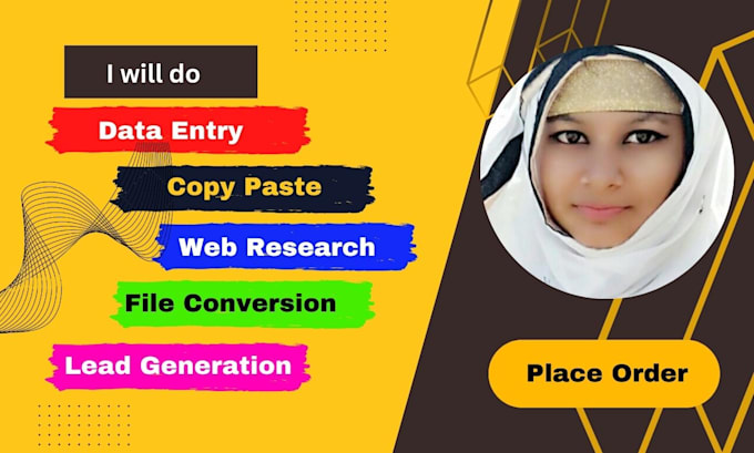 Do data entry, copy paste, web research and lead generation by ...