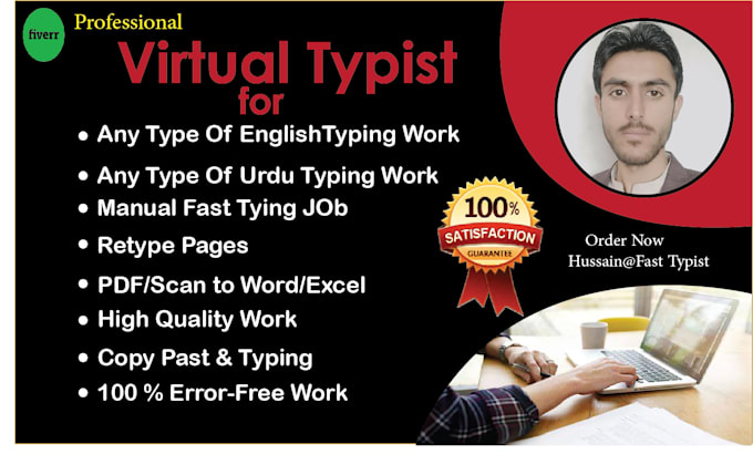 Do manual typing retyping text and copy past by Hussainkhan_gfx | Fiverr