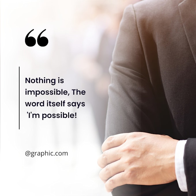 Design your social media quotes, posts and images by Taharaunaq | Fiverr