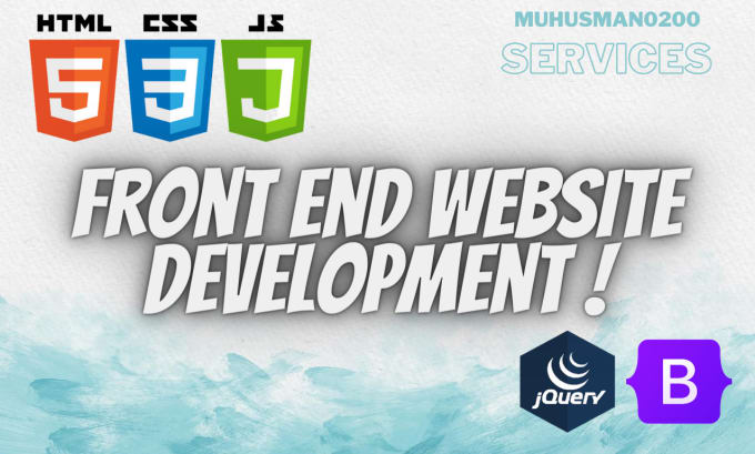 Develop A Professional Front End Website With Html5 Css3 And Js By