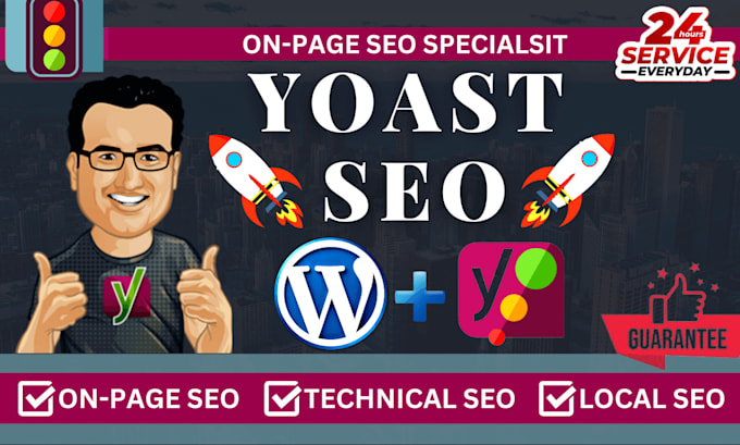 Deep wordpress yoast on page seo optimization image alt tag schema markup by Optimizers24hr | Fiverr
