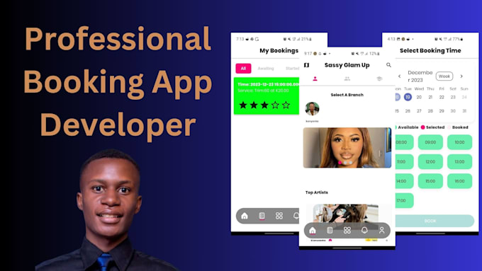 Build you an app in flutter by Mulwanda | Fiverr