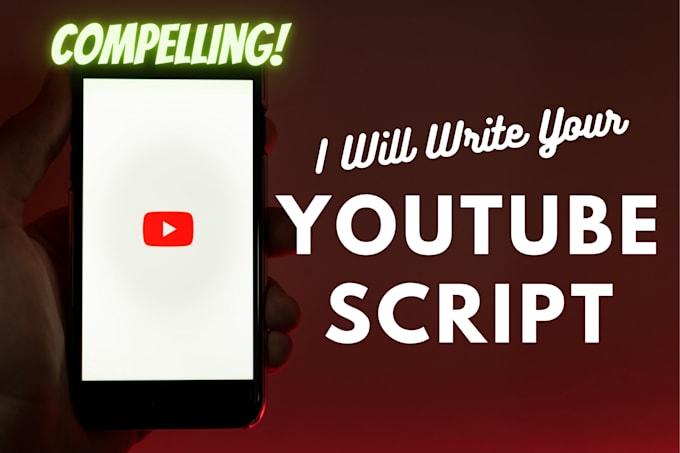 Write your seo youtube video script by Rytewow | Fiverr Write your seo youtube video script by Rytewow | Fiverr