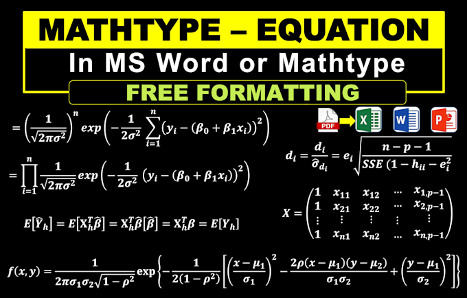 Type math equations, chemistry, physics convert into editable in ms ...