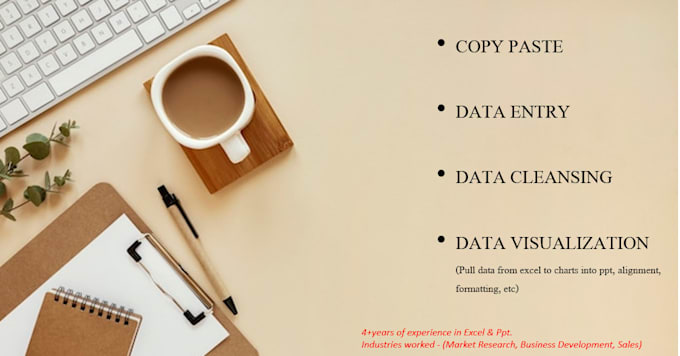 Copy and paste data in excel and can visualize the same in charts by ...