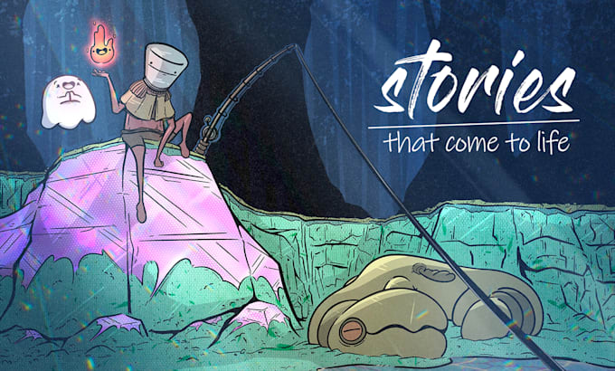 Create story book graphic and illustrations by Shoonlee31 | Fiverr