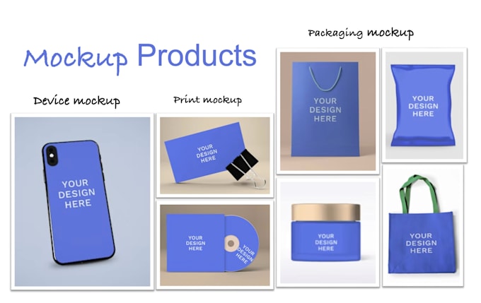 Create a realistic and creative 3d product mockups by Poppypetals0 | Fiverr