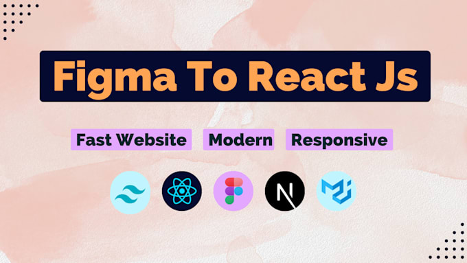 Convert figma to react js or next js website using tailwind by ...