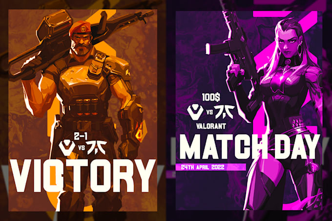Design esports poster graphics , esports tournament banners for your ...