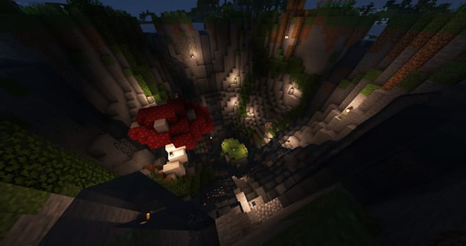 Build you very detailed minecraft builds or mountians and rivers by ...