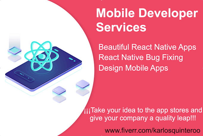 Develop your mobile app in react native, swift, or kotlin for ios and and by Karlosquinteroo ...