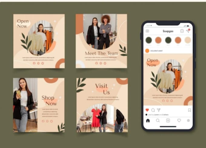 Do perfectif professional instagram post for you by Aminesh709 | Fiverr