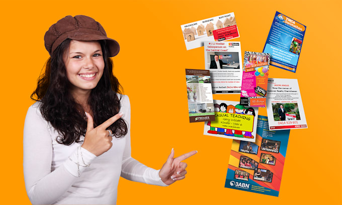 Design eyecatching flyers to draw in customers by Mlllige | Fiverr