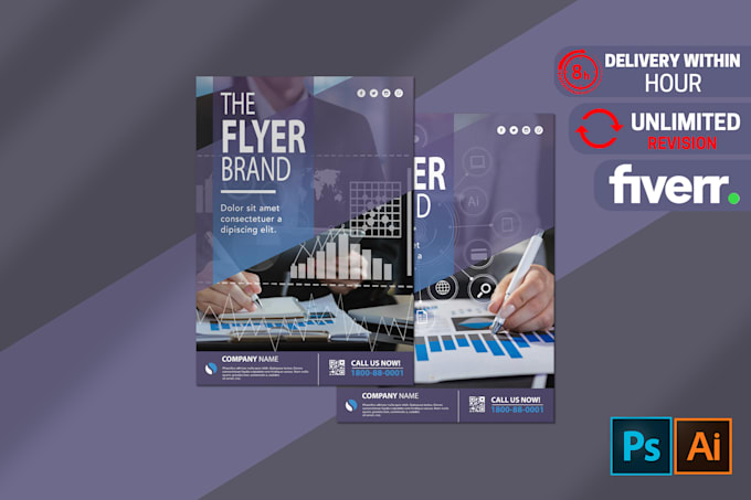 Create a professional business flyer brochure in 8 hrs by Bayezid022 ...