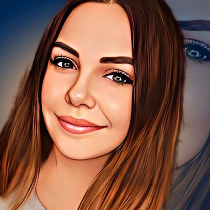 Draw awesome cartoon vector portrait for you by Lesediabrahams | Fiverr