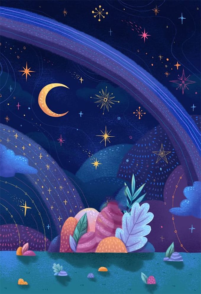 Illustrate fantasy and children book cover design by Dioclezian | Fiverr