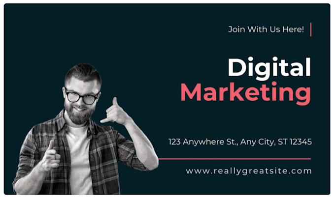 Design professional digital visiting cards for your business by ...