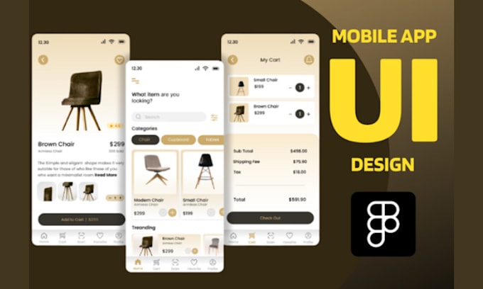 Design mobile app, dashboard, web app ux ui using figma by Neu ...
