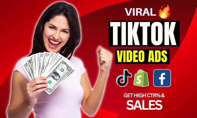 Create Tik Tok Video Ads And Ugc Tiktok Video Ads For Dropshipping