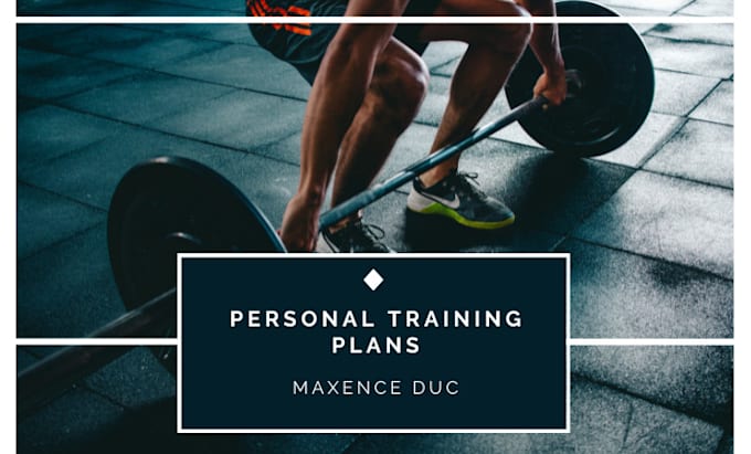 Create a personal training plan by Maxenceduc | Fiverr