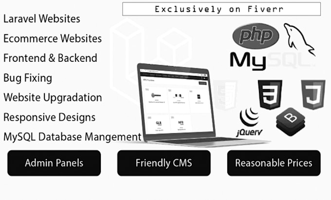 Do any type of customization in laravel by Krishanasingh | Fiverr