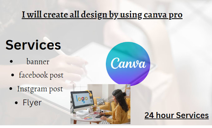 Create all canva design by using canva pro by Greenberrydigit | Fiverr