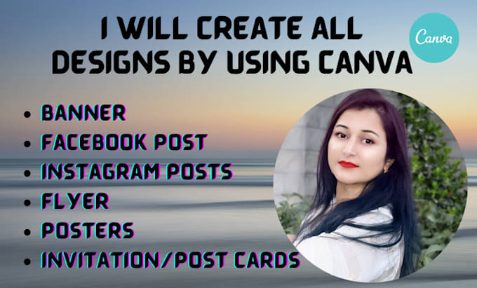 Create all canva designs by using canva by Marvikhushdil | Fiverr