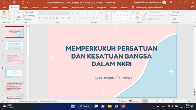 Make slides presentasion based on contents from client by Veelinblr | Fiverr