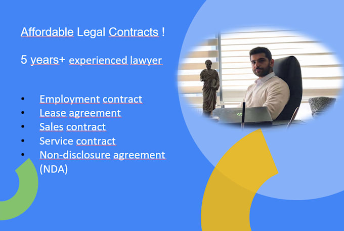 Affordable legal contract services by Mertkagancetin | Fiverr