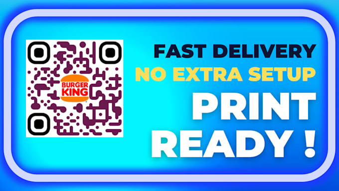 Create custom qr code with your business logo by Mehmetarpaci660 | Fiverr