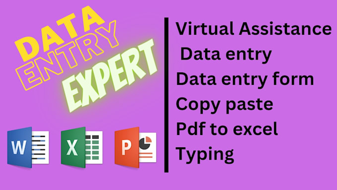 Do pro data entry in ms excel, data form by Muhammadhayat17 | Fiverr
