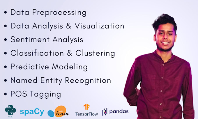 Deliver expert ml and nlp services for text and data tasks by ...