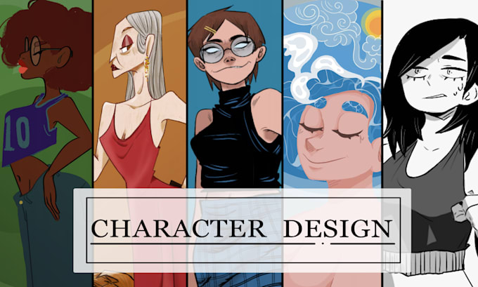 Draw character design or illustration by Alessiaragusa | Fiverr