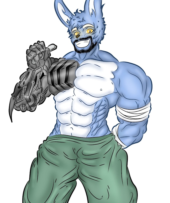 Draw and design 2d fighting game character design, kawaii design by ...