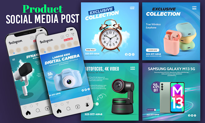 Design social media post graphics by Skillspro_team | Fiverr