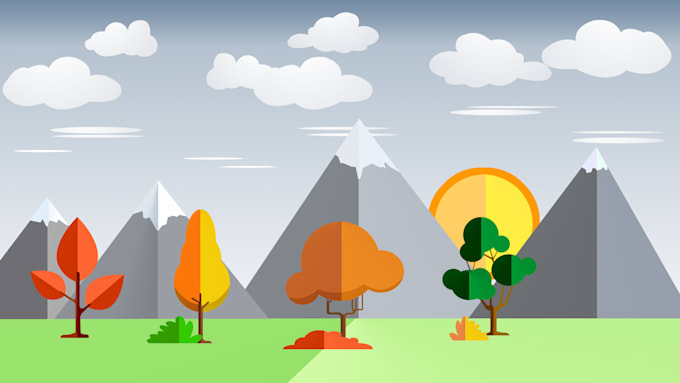 Do animation simple background designing like this by Kreative_adore ...